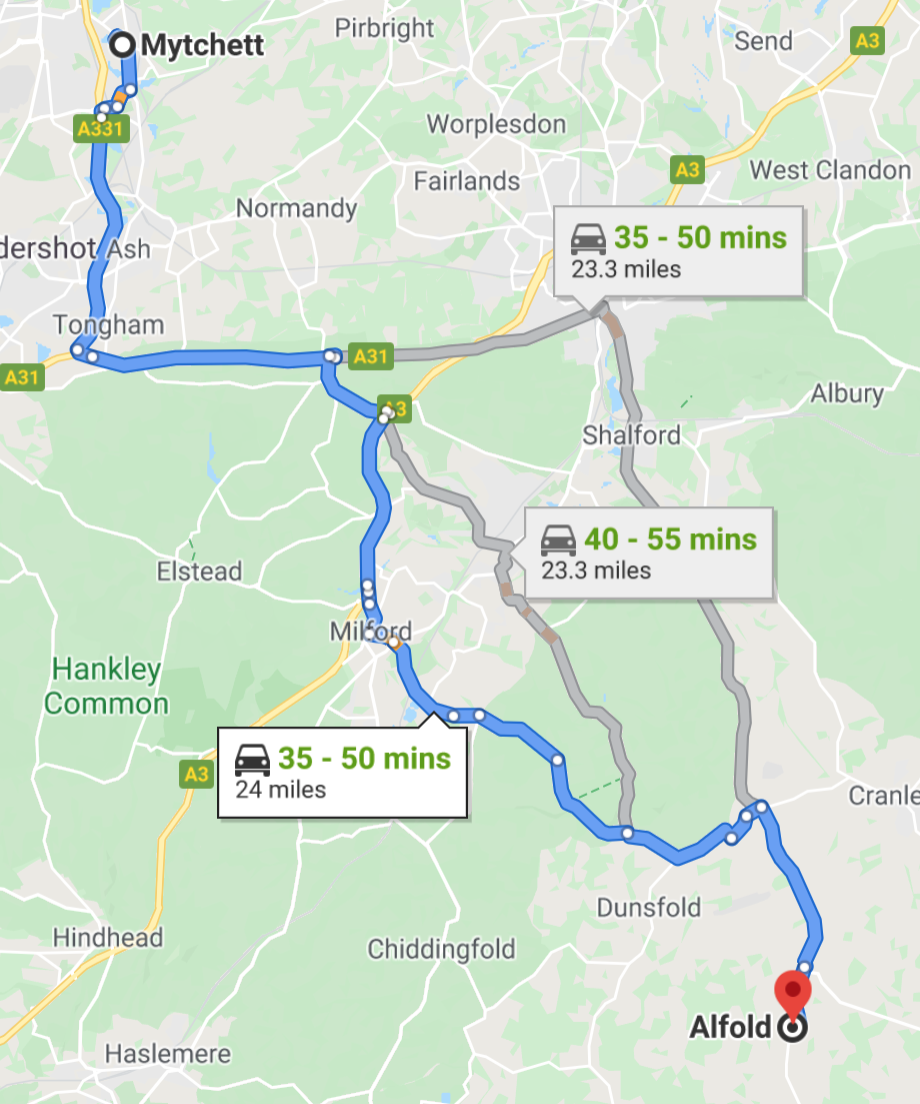 Station Lane to Markwick Lane - Surrey's 6 mile "Western Corridor ...